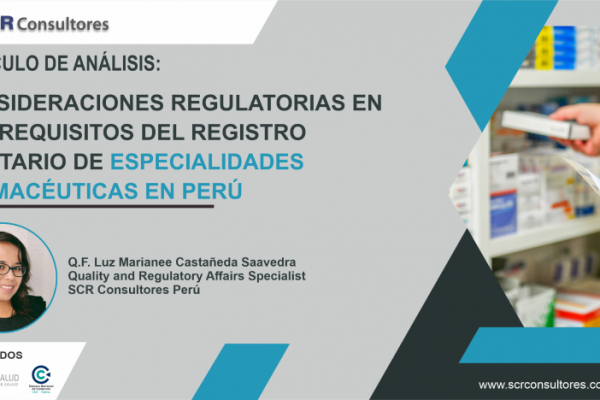Principales consideraciones para la elaboración de informes periódicos de seguridad de Productos ...